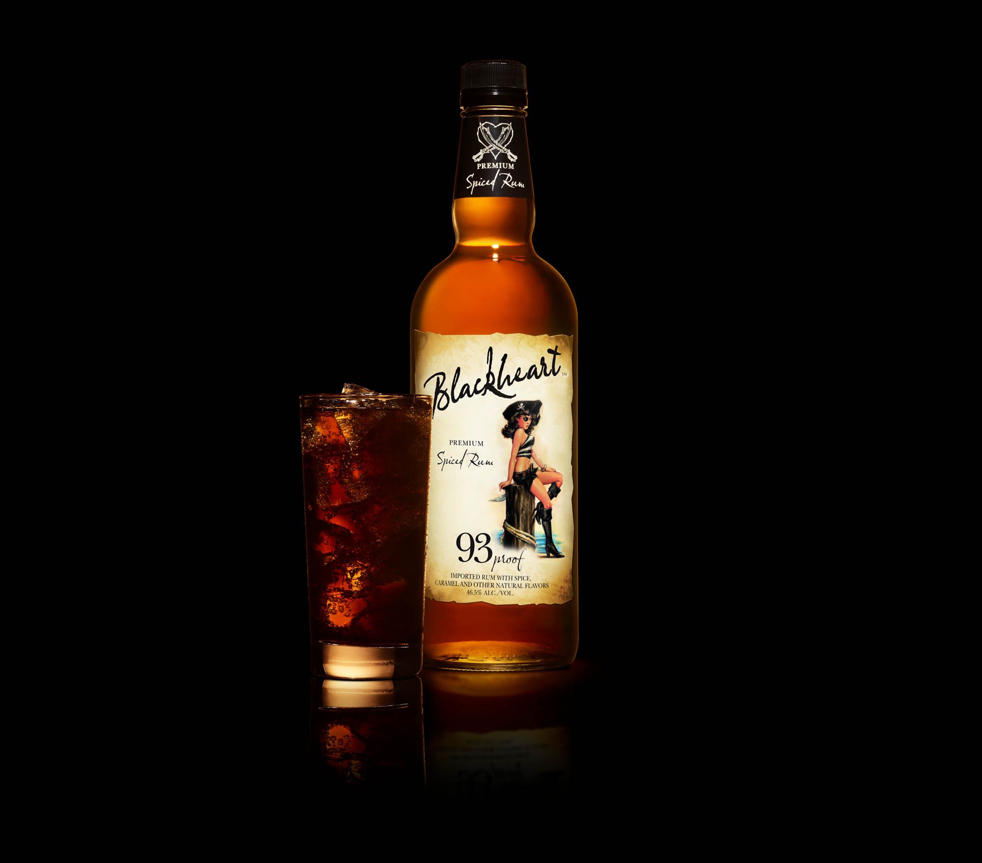 Drink and Lifestyle Photography for Blackheart Premium Spiced Rum | OMS ...